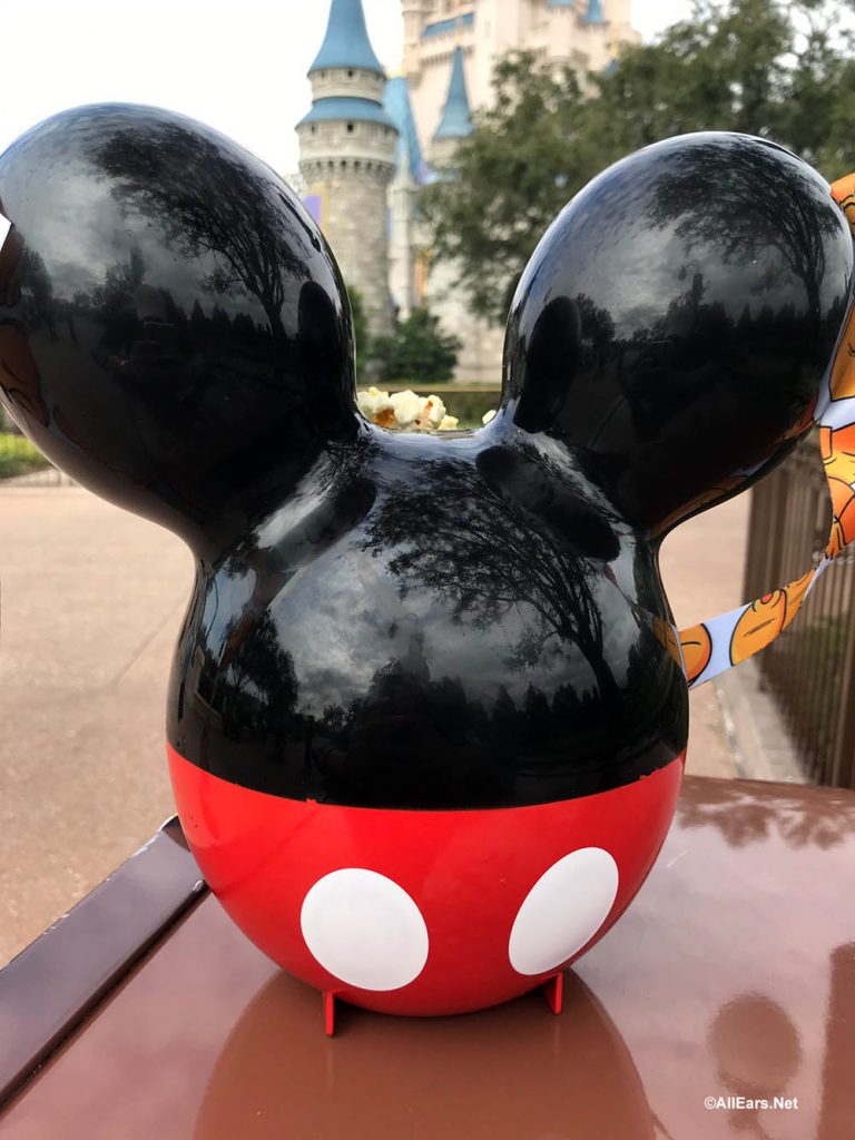 New Mickey Mouse Balloon Popcorn Bucket Arrives in Magic Kingdom ...