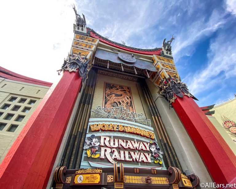 We Just Took Our First Ride on Mickey and Minnie's Runaway Railway in ...