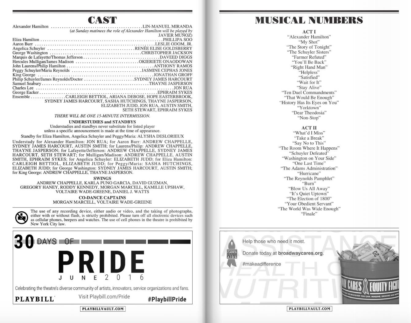 NEWS You Can Take Home Look Through Your Own Digital Hamilton Playbill NEWS You Can Take Home Look Through Your Own Digital Hamilton Playbill