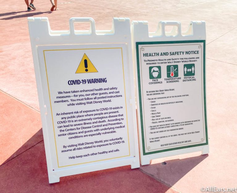ALL the Health & Safety Procedures We've Seen at Disney World ...