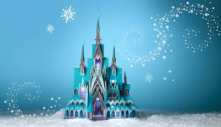 Disney's Newest Castle Collection Featuring Corona Castle From 'Tangled ...