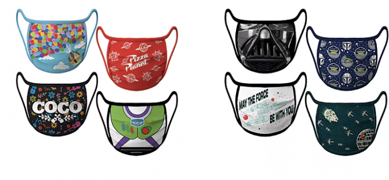 Disney's NEW Face Mask Sets Include Everything from Pixar to Star Wars ...