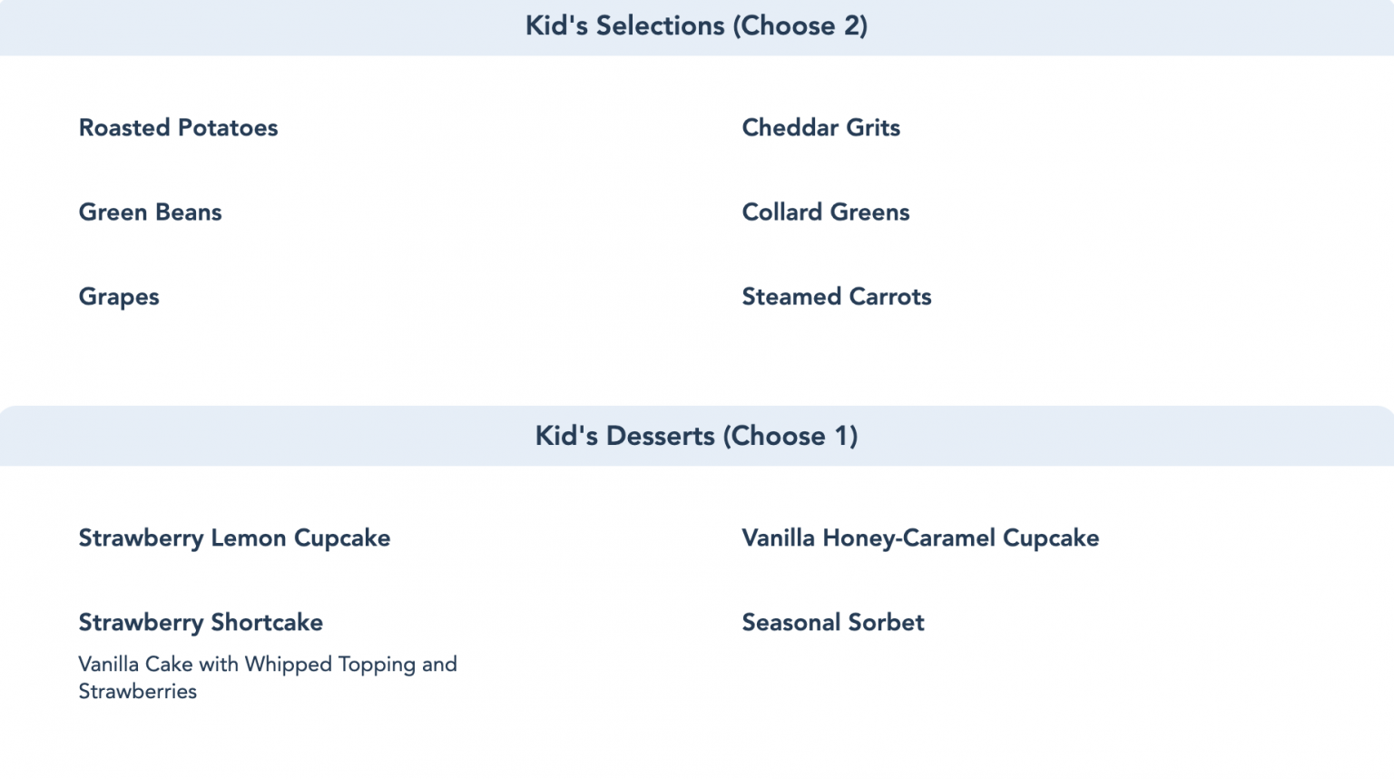 NEWS! Disney World Releases the NEW Family-Style Dining Menu for the ...