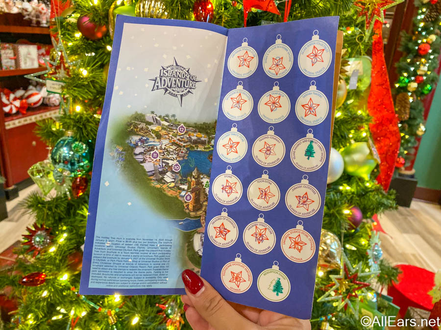PHOTOS! Check Out the Holiday Tree Hunt at Universal Orlando - AllEars.Net