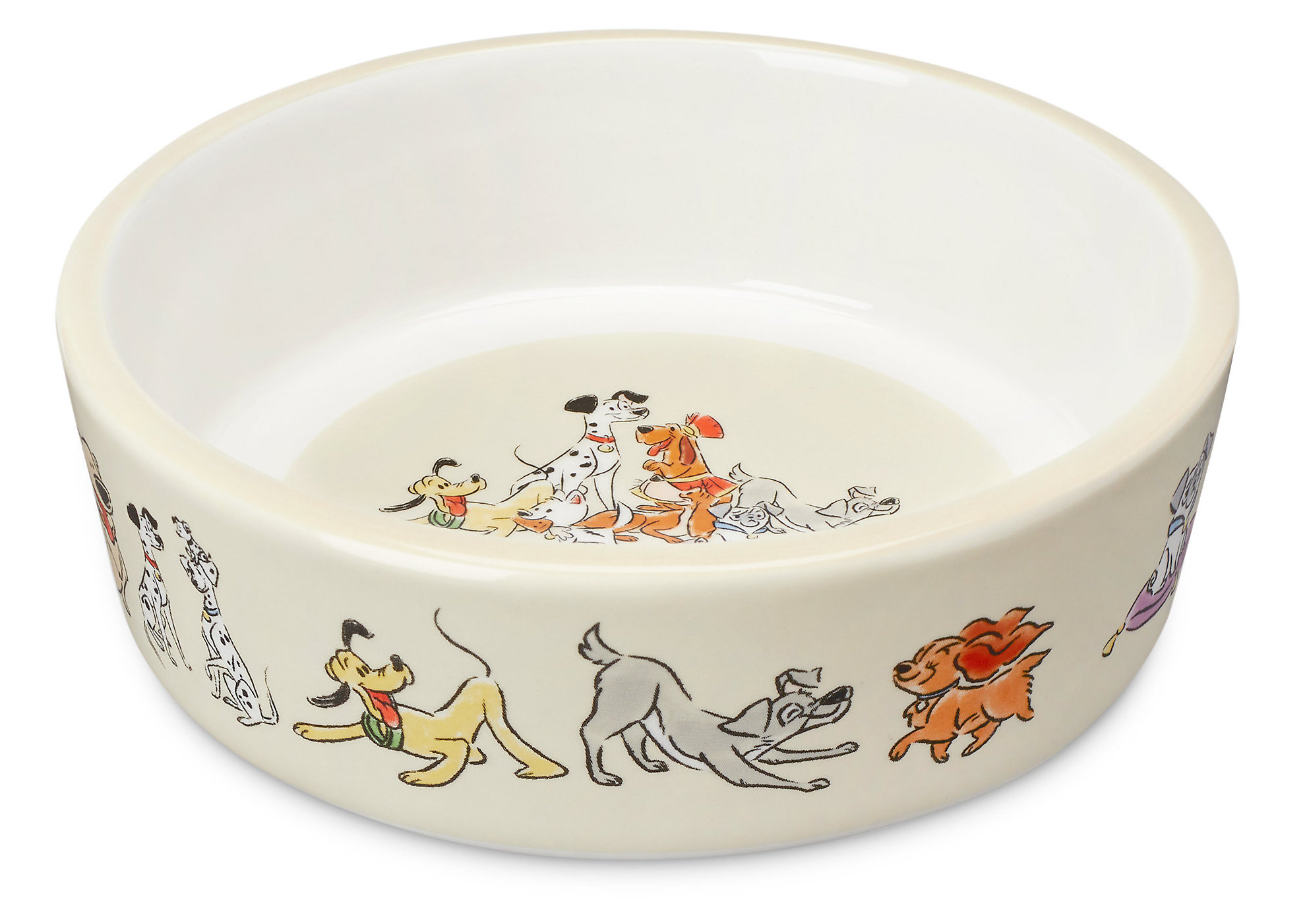 Disney Parks Reigning Cats and Dogs collection dog bowl - AllEars.Net
