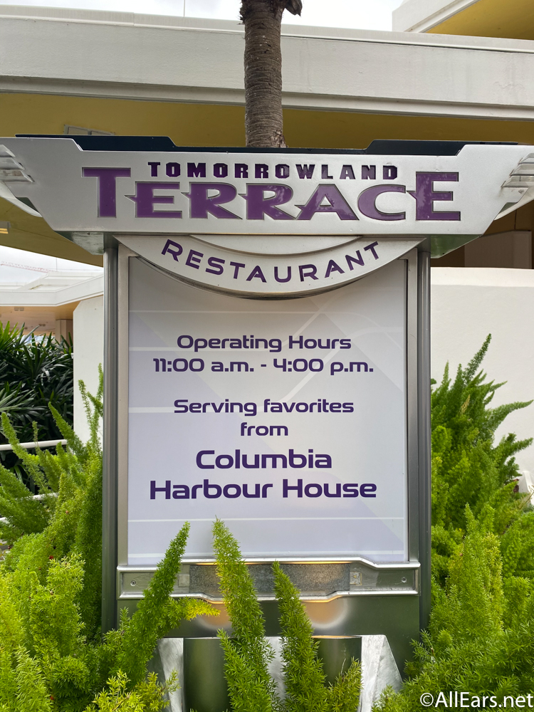 PHOTOS! Tomorrowland Terrace Reopens with "New" Menu in Disney World ...