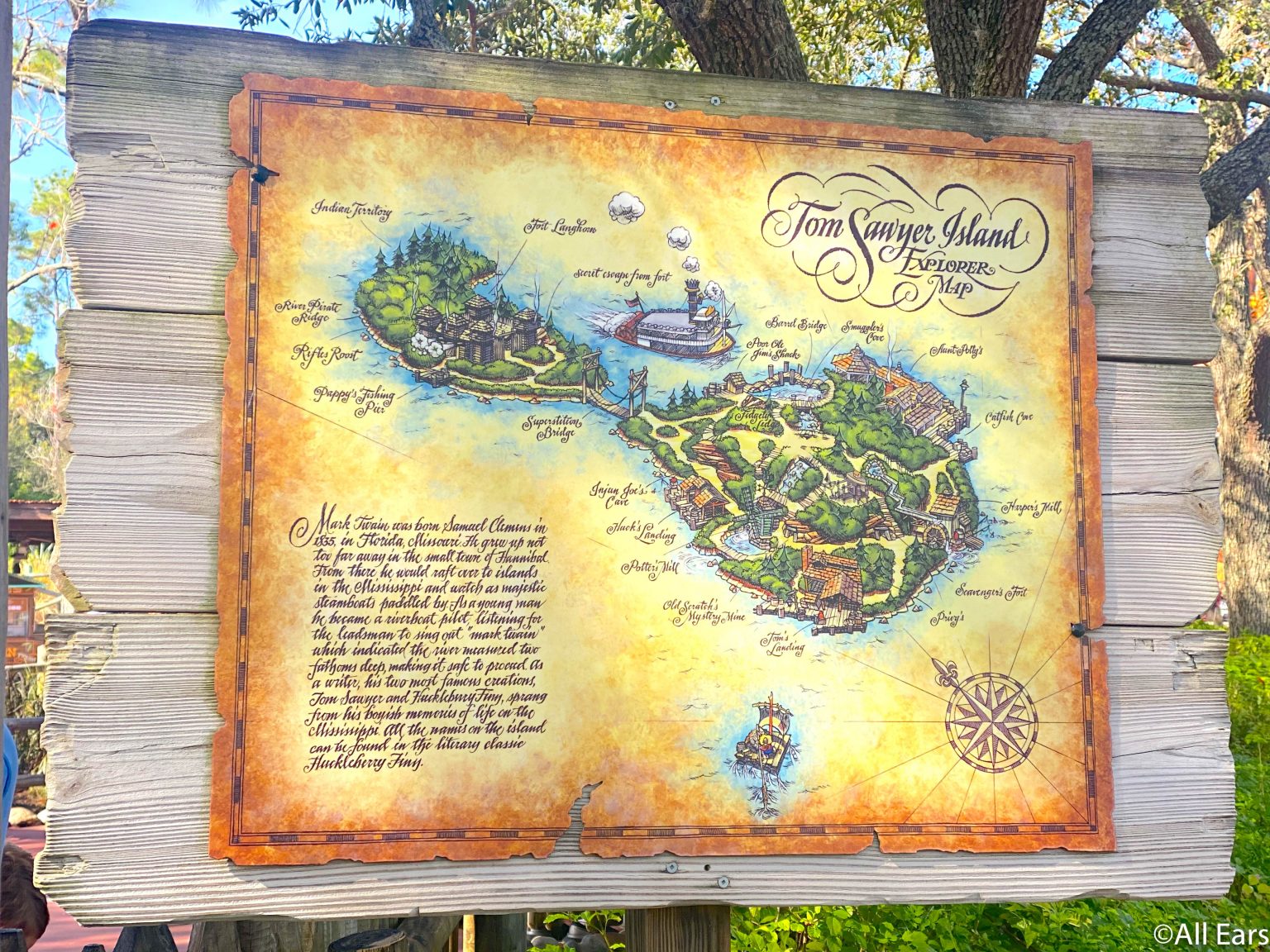 PHOTOS: Tom Sawyer Island Refurbishment Progressing in Disney World ...