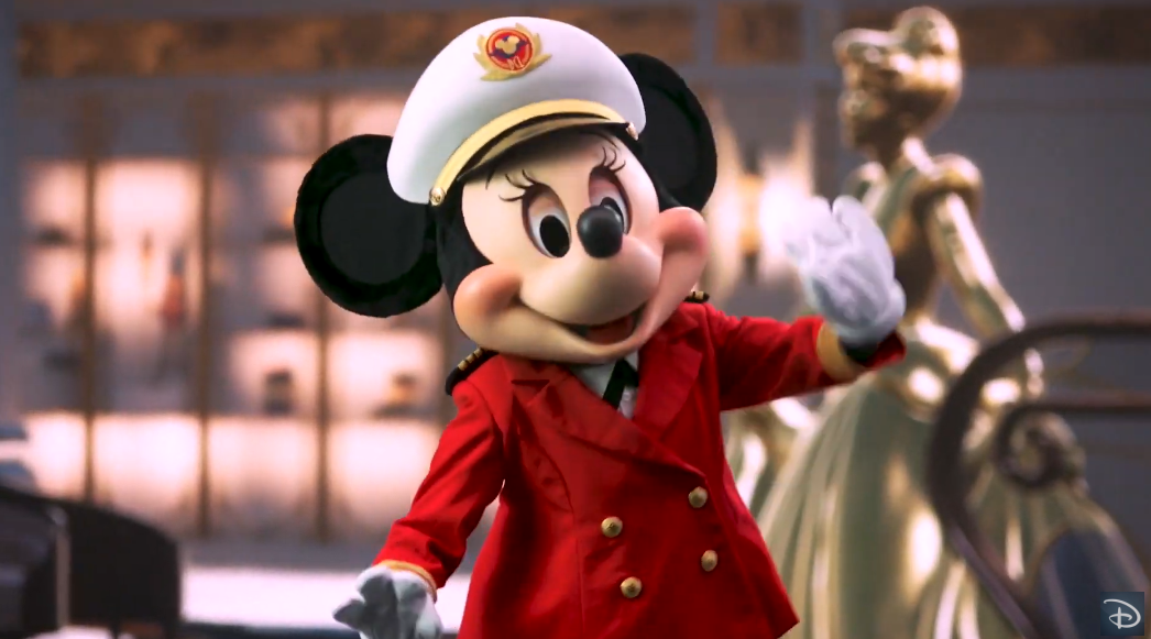 dcl 2021 disney cruise line captain minnie mouse wish - AllEars.Net