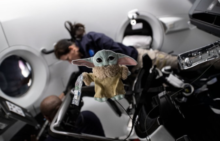 Baby Yoda Celebrated Star Wars Day in SPACE! - AllEars.Net