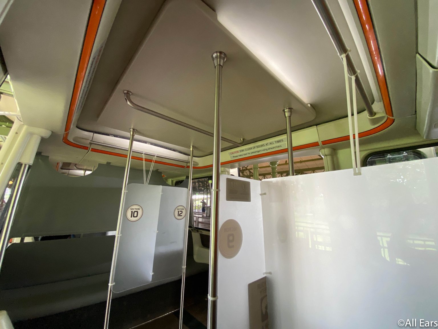 PHOTOS: Take a Peek Inside the Updated Monorail Orange in Disney World ...