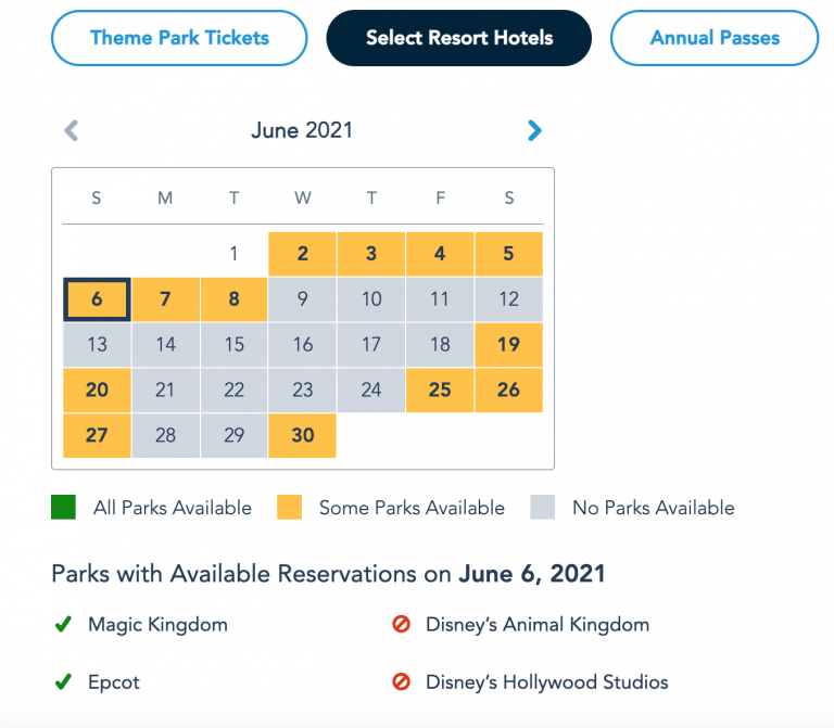 More Park Passes Added for Early June in Disney World! - AllEars.Net