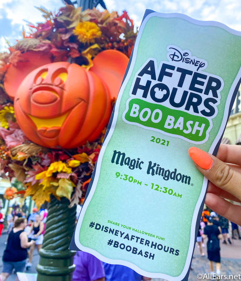after hours boo bash first night magic kingdom - AllEars.Net
