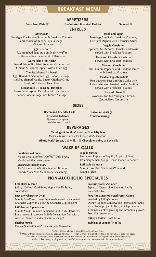 2021 WDW Contemporary Resort Steakhouse-71-Breakfast-Menu - AllEars.Net