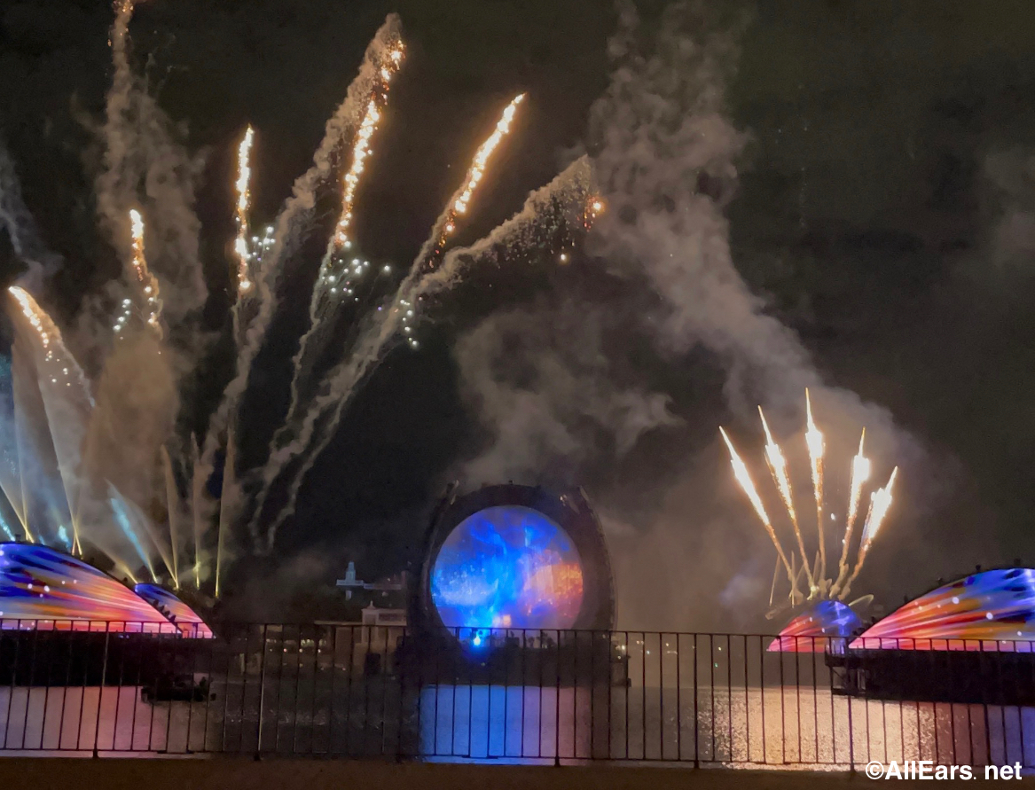 PHOTOS & VIDEOS: First Look at EPCOT's New Harmonious Fireworks ...