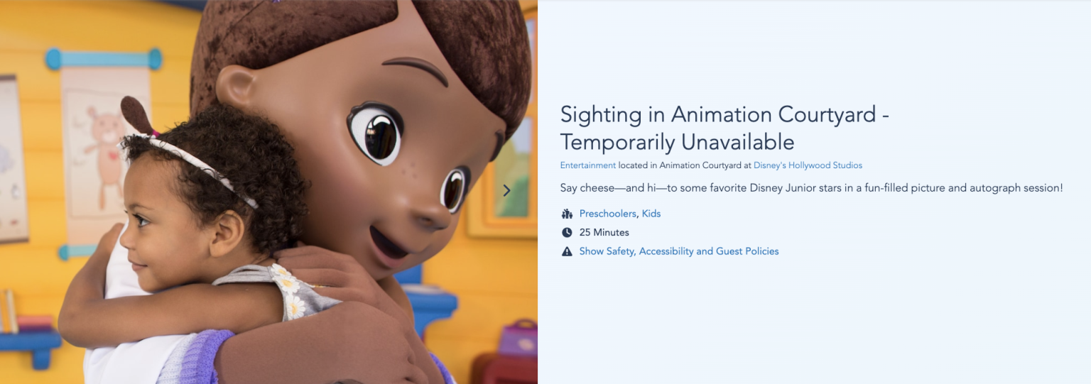 NEWS: Disney World Renames Modified Character Meet and Greets - AllEars.Net