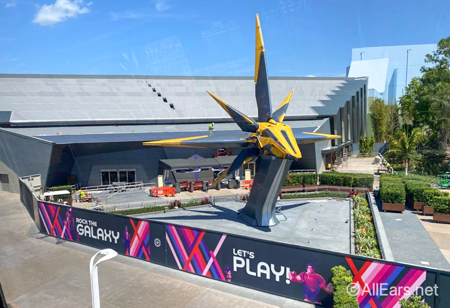 2022 wdw epcot guardians of the galaxy construction-2 - AllEars.Net