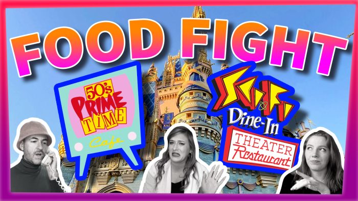 AllEars TV: Disney World FOOD FIGHT: 50s Prime Time Cafe vs Sci-Fi Dine ...