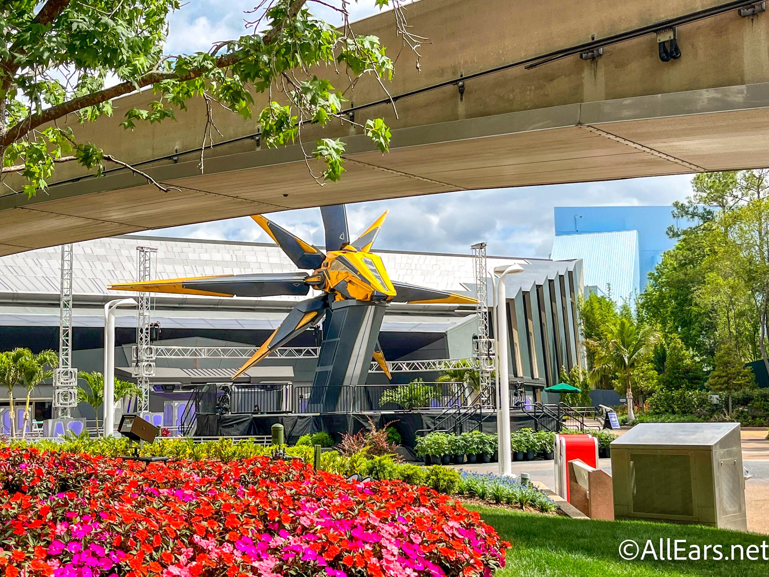 wdw 2022 epcot guardians of the galaxy cosmic rewind stage construction ...