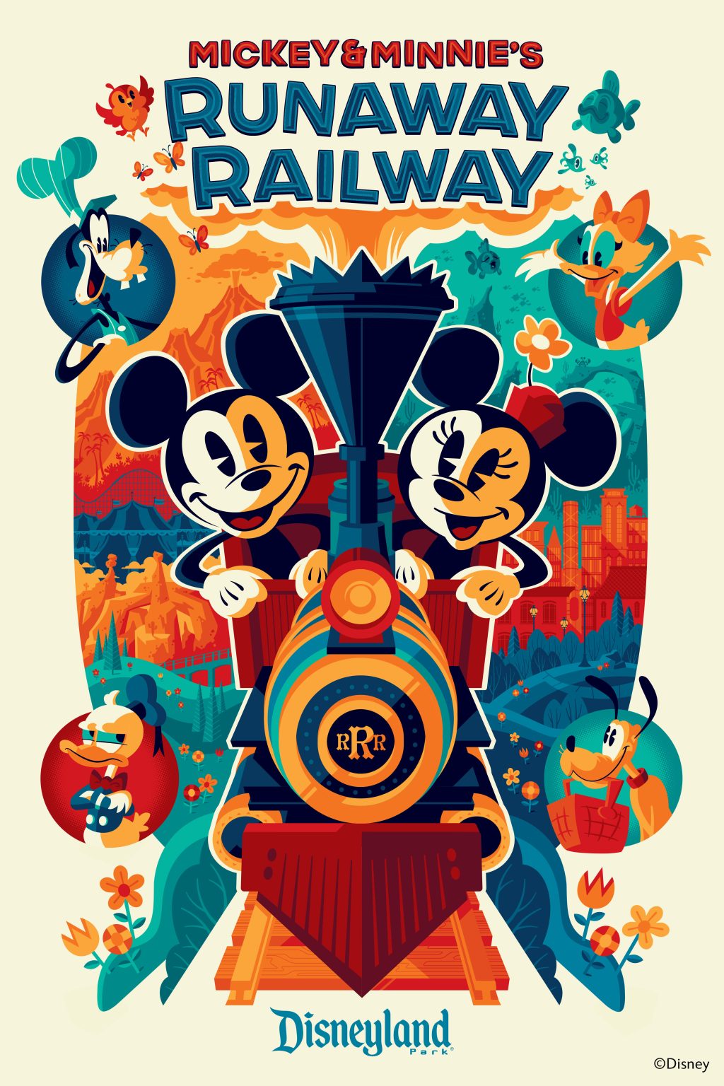 WHEN Mickey & Minnie's Runaway Railway Will OPEN in Disneyland ...