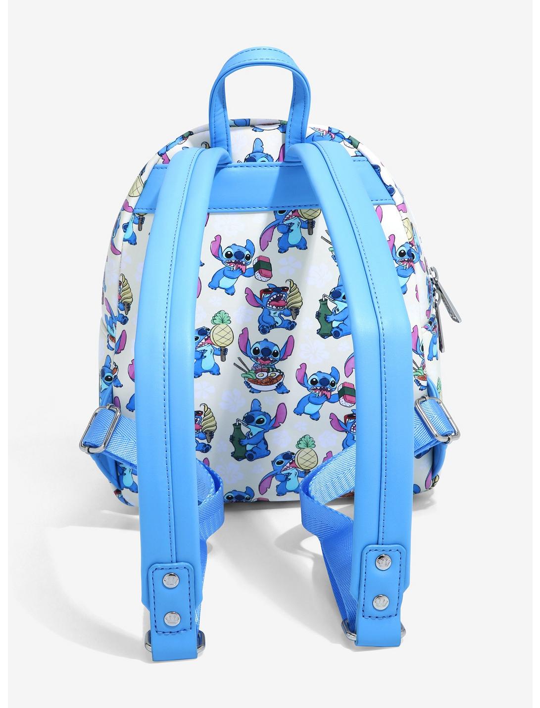 Loungefly Disney Lilo & Stitch Snacktime with Stitch Mini Backpack ...