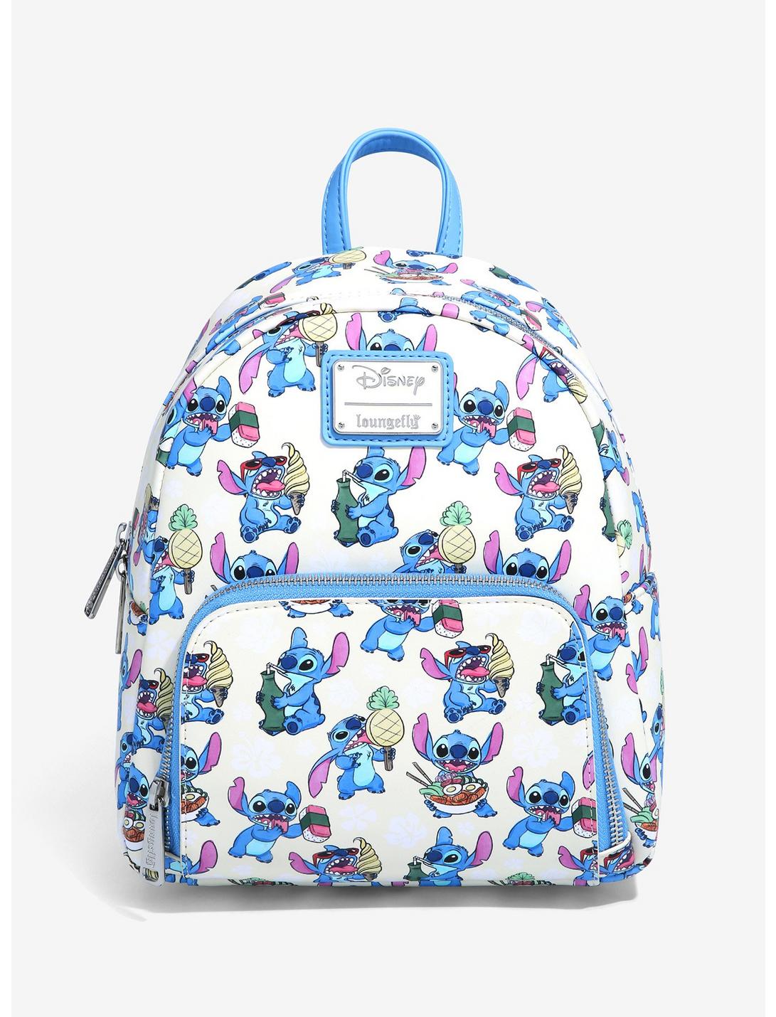 Loungefly Disney Lilo & Stitch Snacktime with Stitch Mini Backpack ...