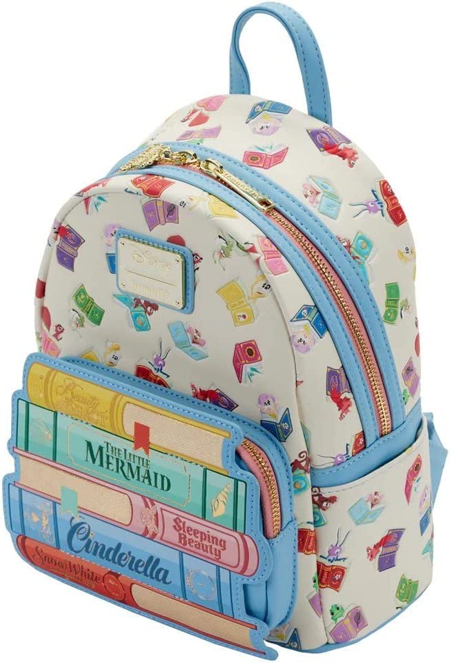 Loungefly Disney Princess Books Classics Womens Double Strap Shoulder ...