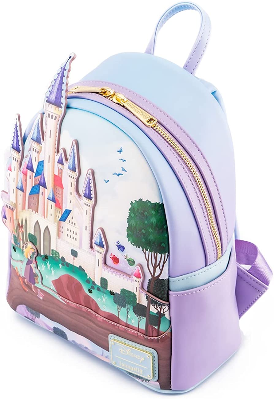 Loungefly Princess Castle Series Sleeping Beauty Mini Backpack ...