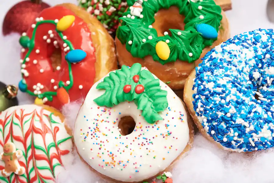 christmas donuts everglazed disney springs - AllEars.Net