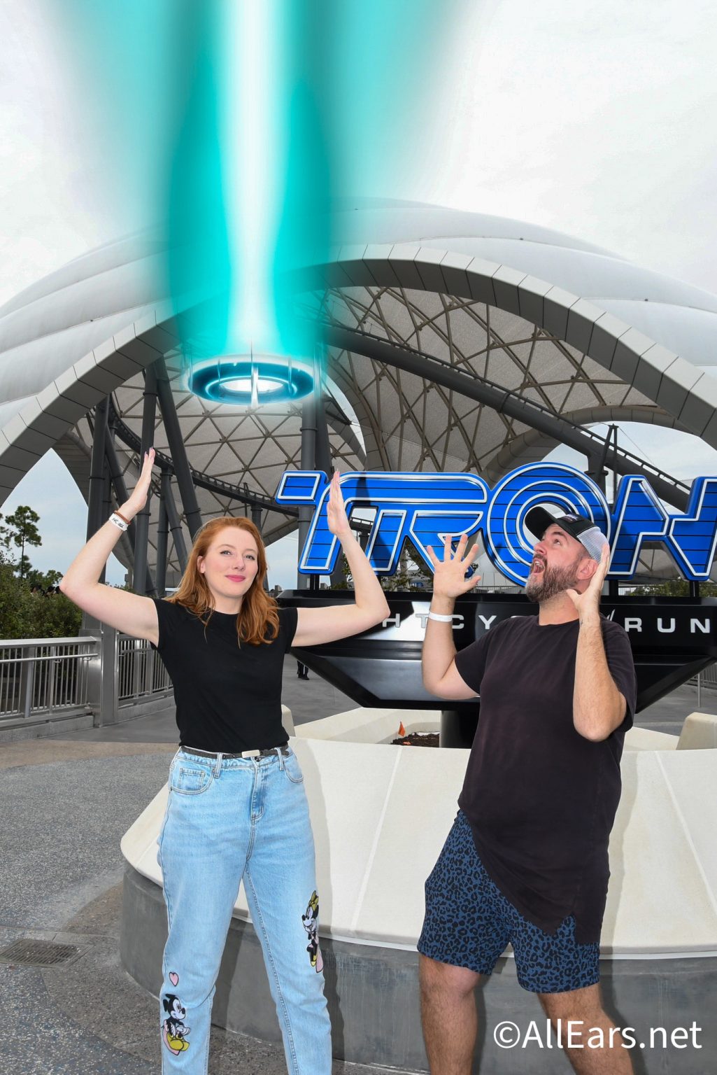 FIRST LOOK at TRON Photo Op in Disney World! - AllEars.Net