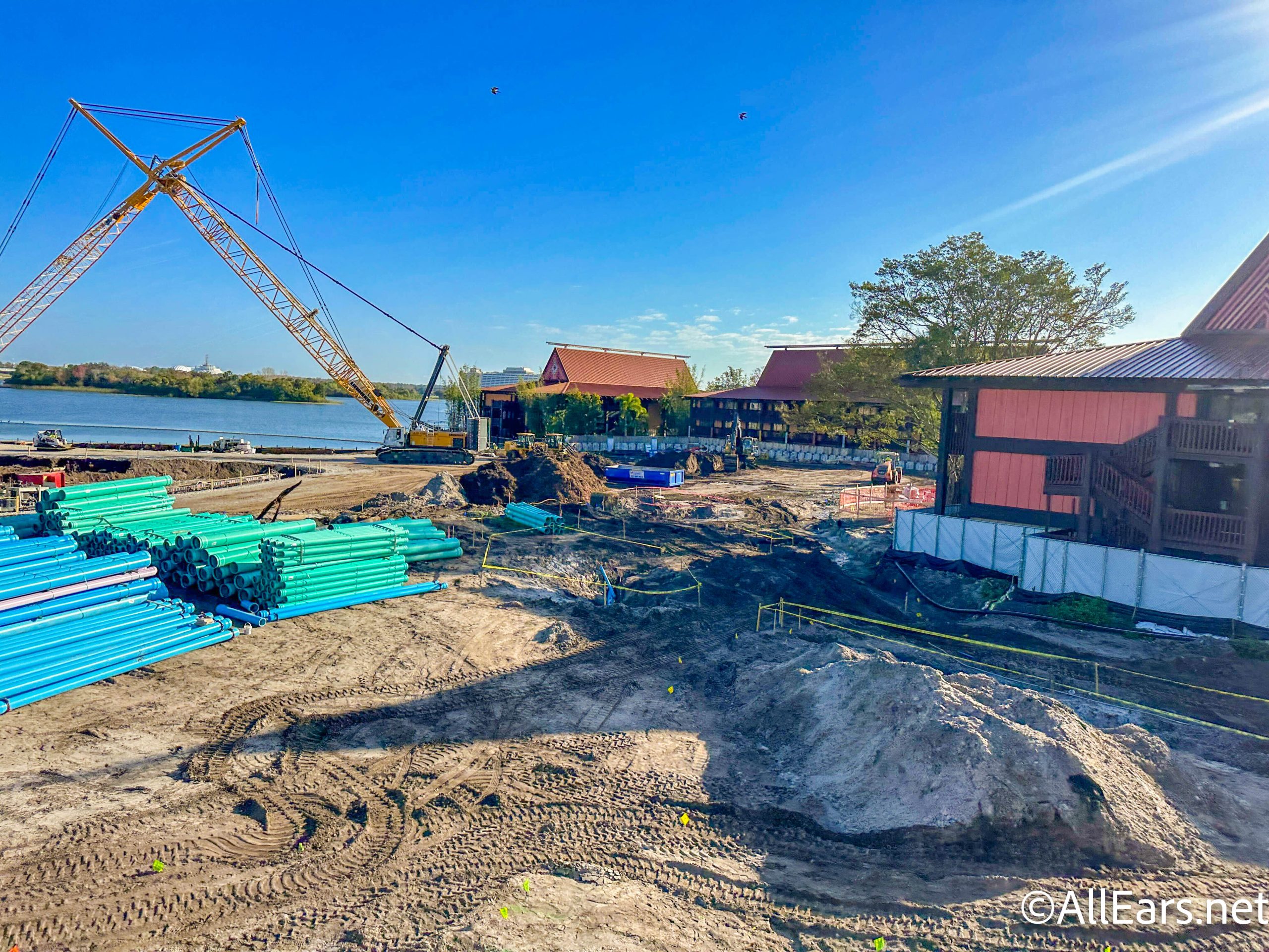 wdw 2023 disneys polynesian village resort construction dvc disney ...