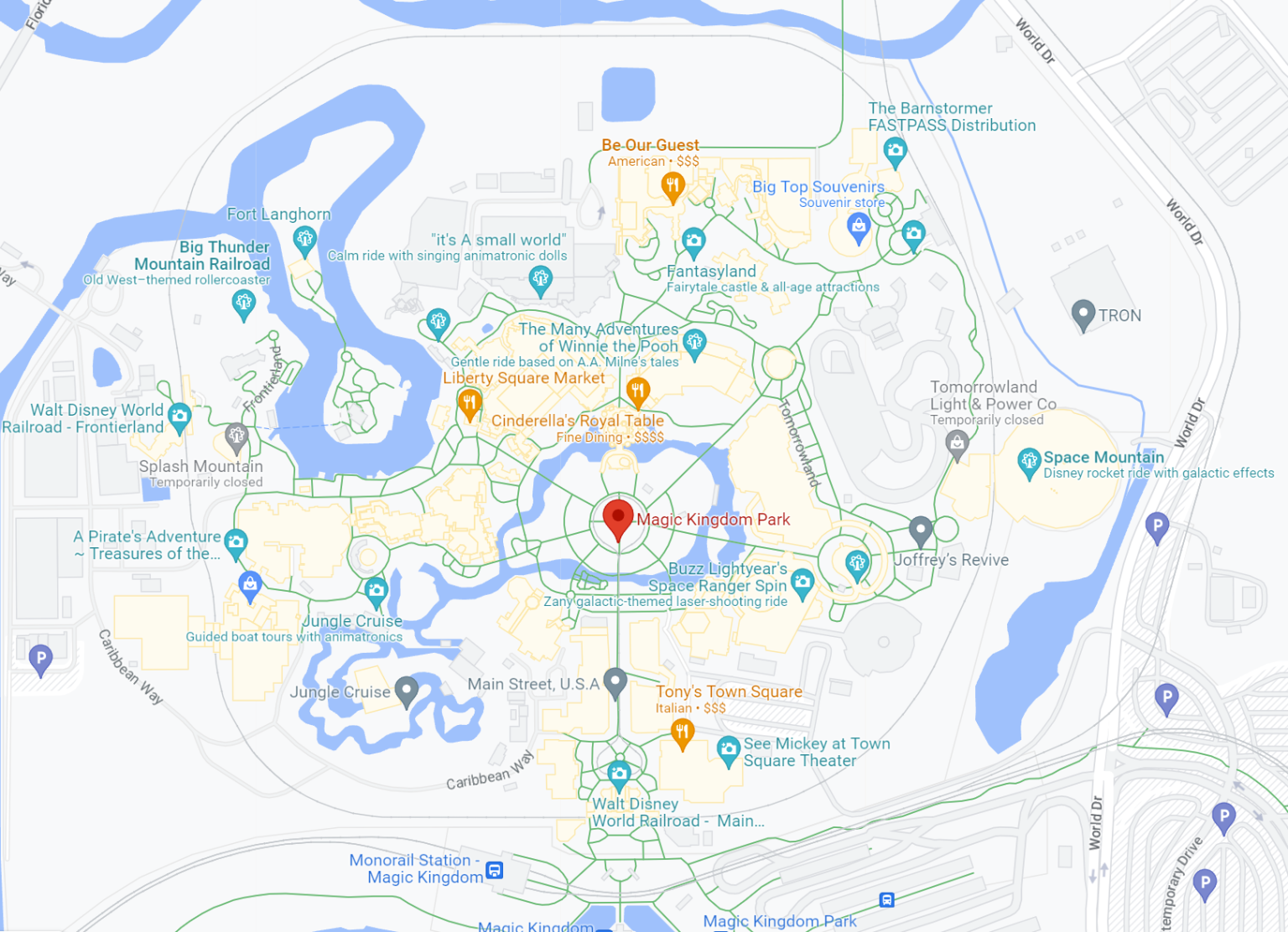 How Big Is Magic Kingdom? - AllEars.Net