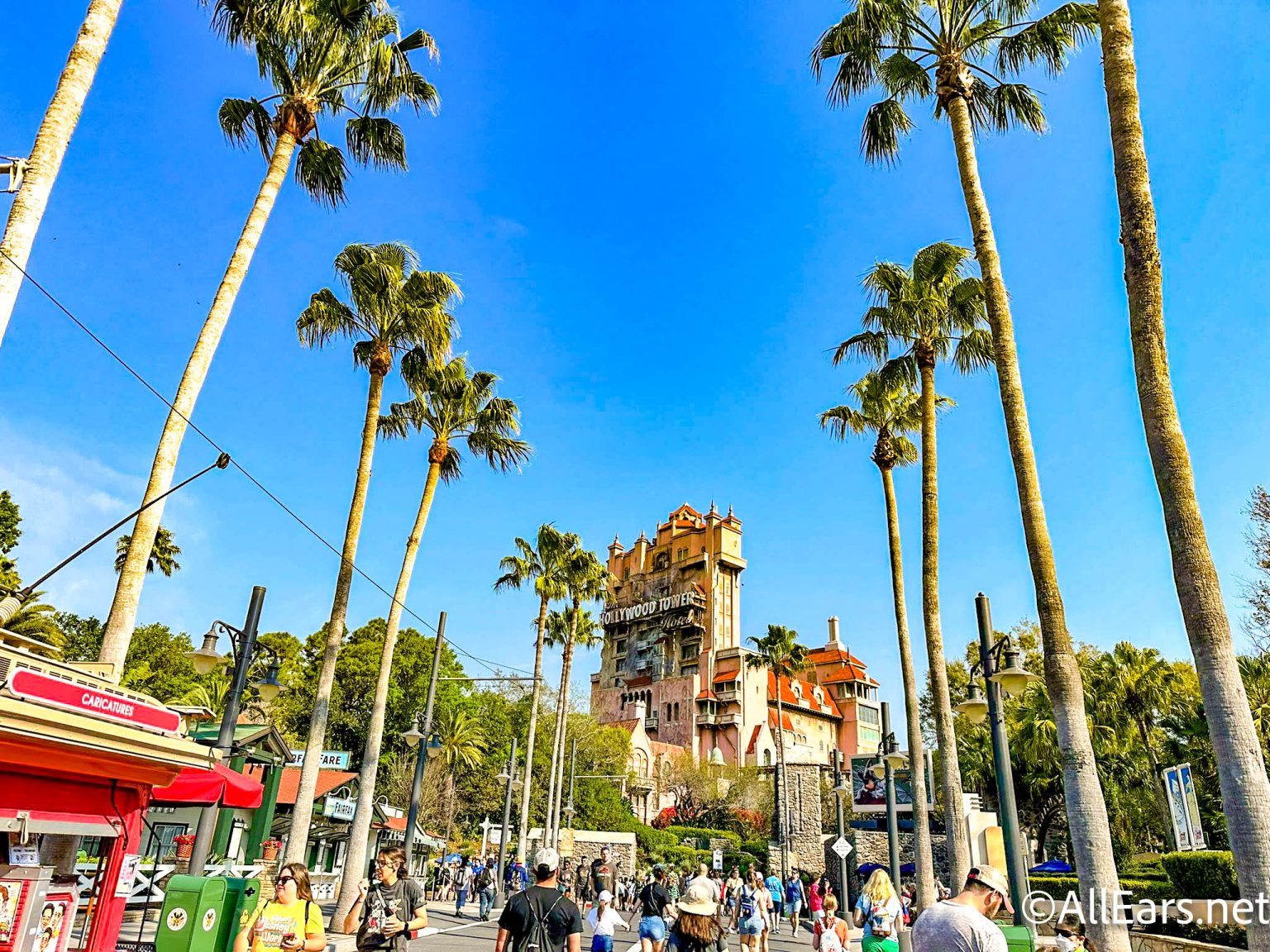 wdw 2023 dhs hollywood studios sunset boulevard tower of terror stock ...