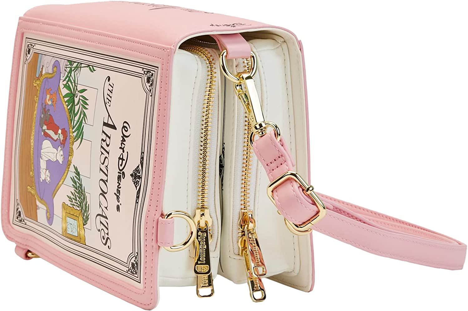Loungefly Disney Aristocats Book Convertible Crossbody Bag - AllEars.Net