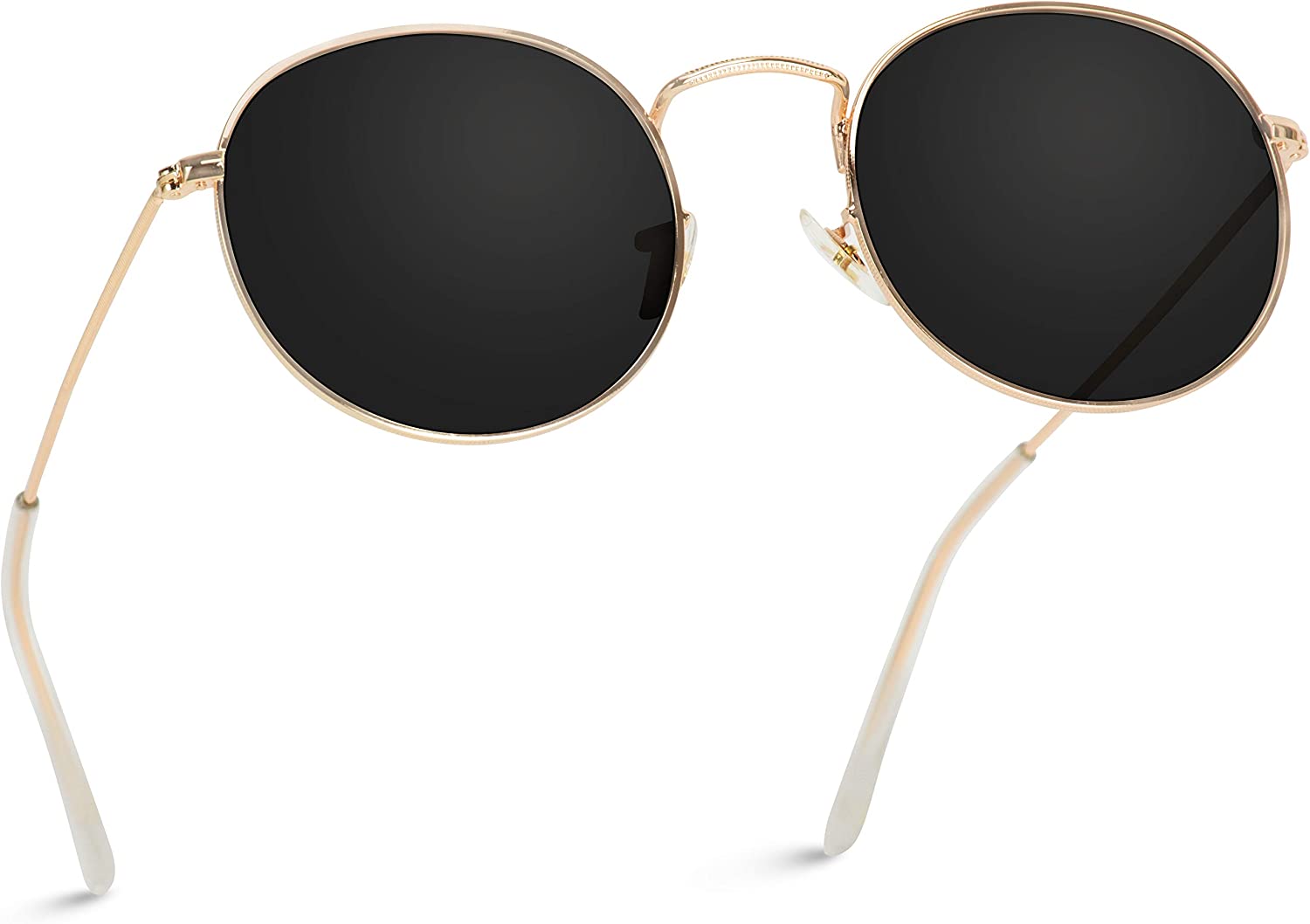 WearMe Pro - Reflective Lens Round Trendy Sunglasses - AllEars.Net