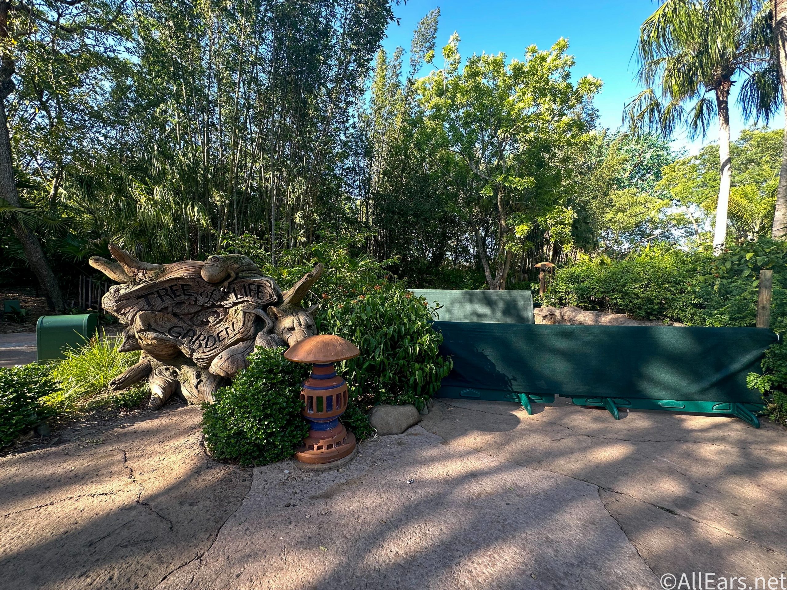 2023 wdw dak discovery island tree of life garden walk closed-1 ...