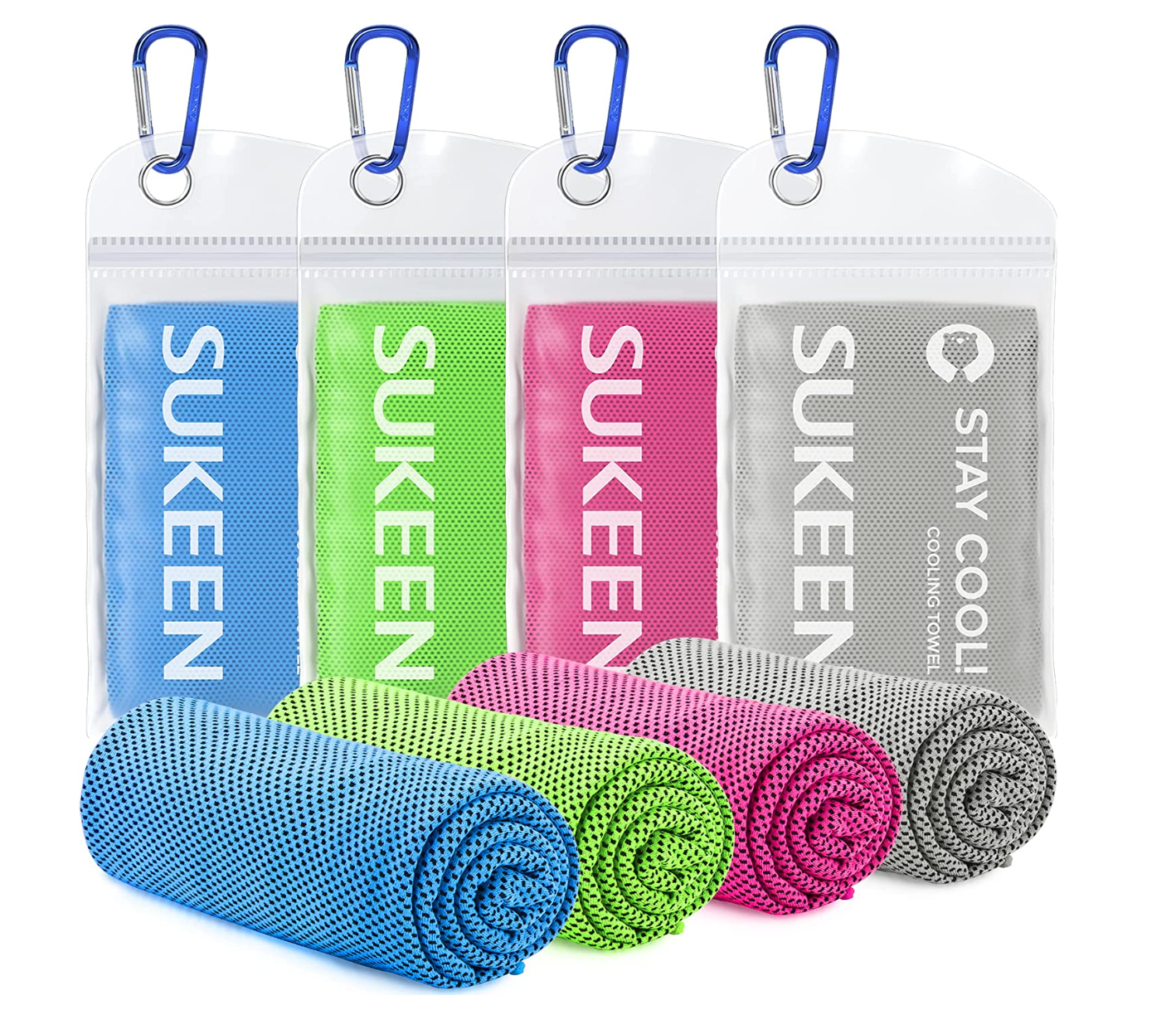 amazon 2023 sukeen 4 pack cooling towels - AllEars.Net