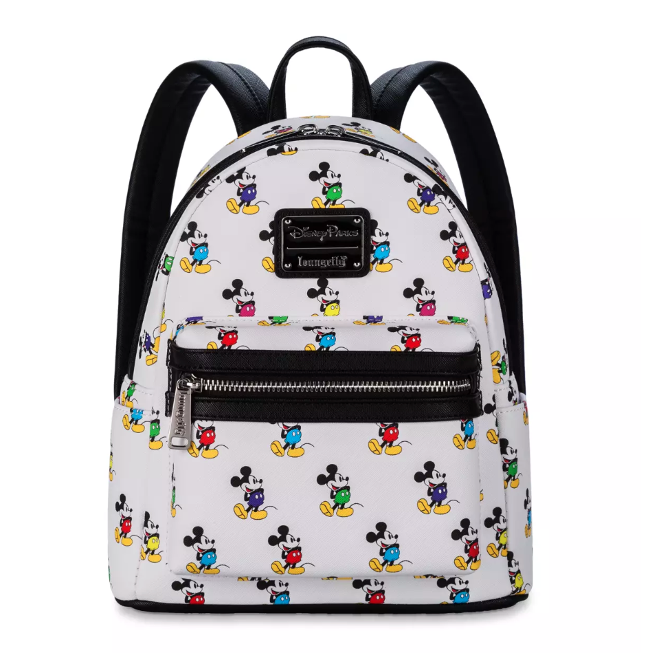 2023 Mickey Mouse Allover Classic Standing Loungefly Mini Backpack ...