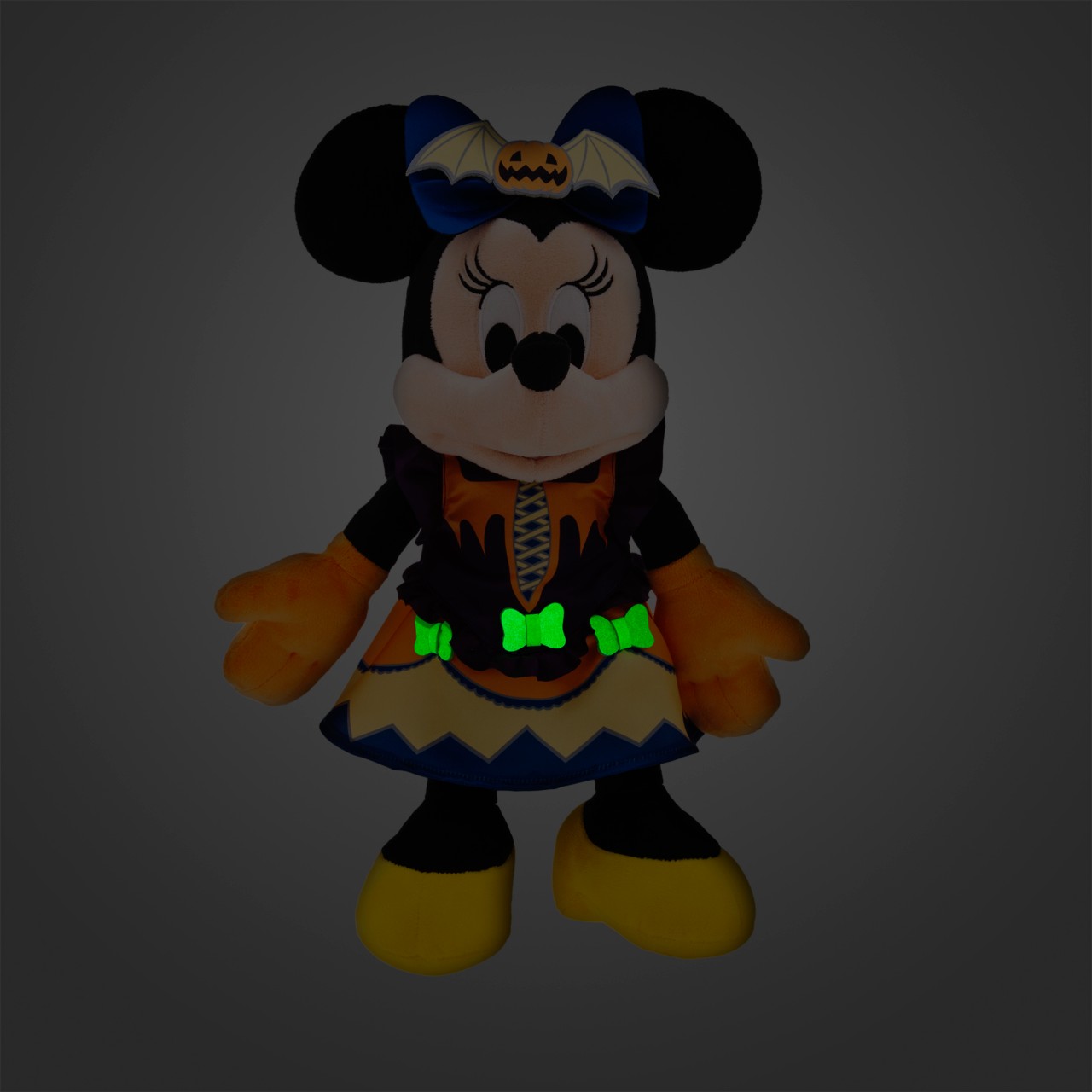 Minnie Mouse Glow-in-the-Dark Halloween 2023 Plush glow - AllEars.Net