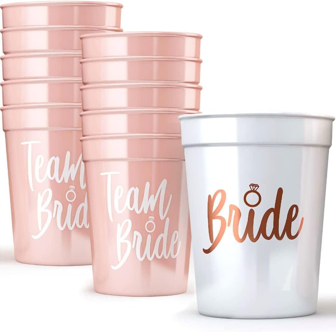 Team Bride Bachelorette Party Cups - AllEars.Net