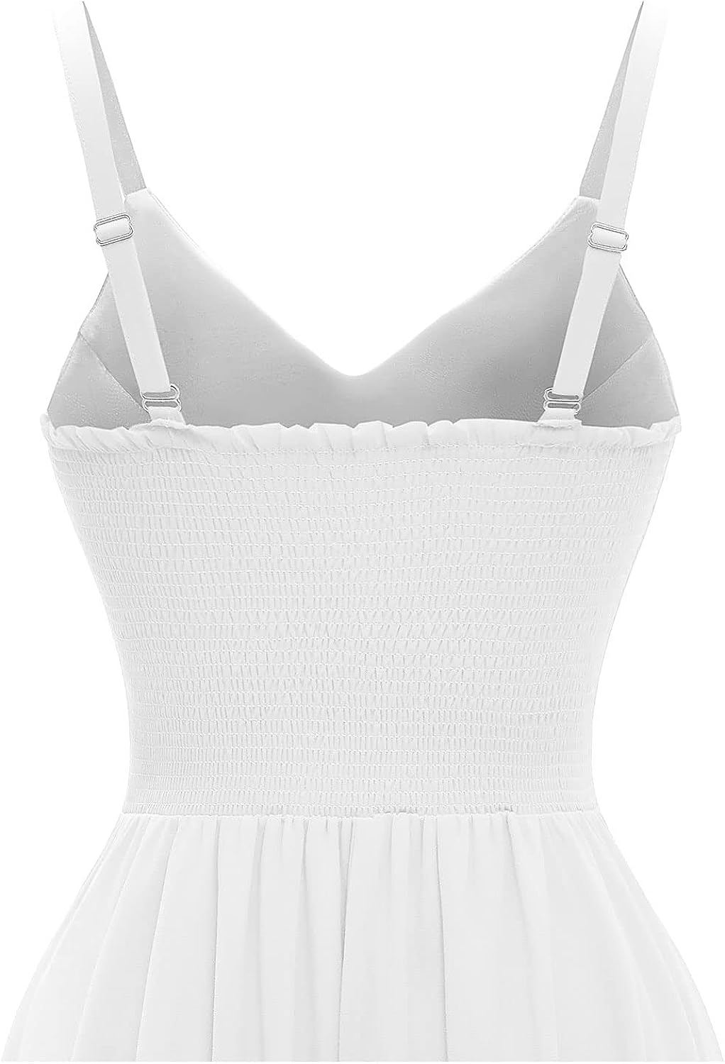Ellames Women's Summer Dress Spaghetti Strap Cocktail Swing Beach ...