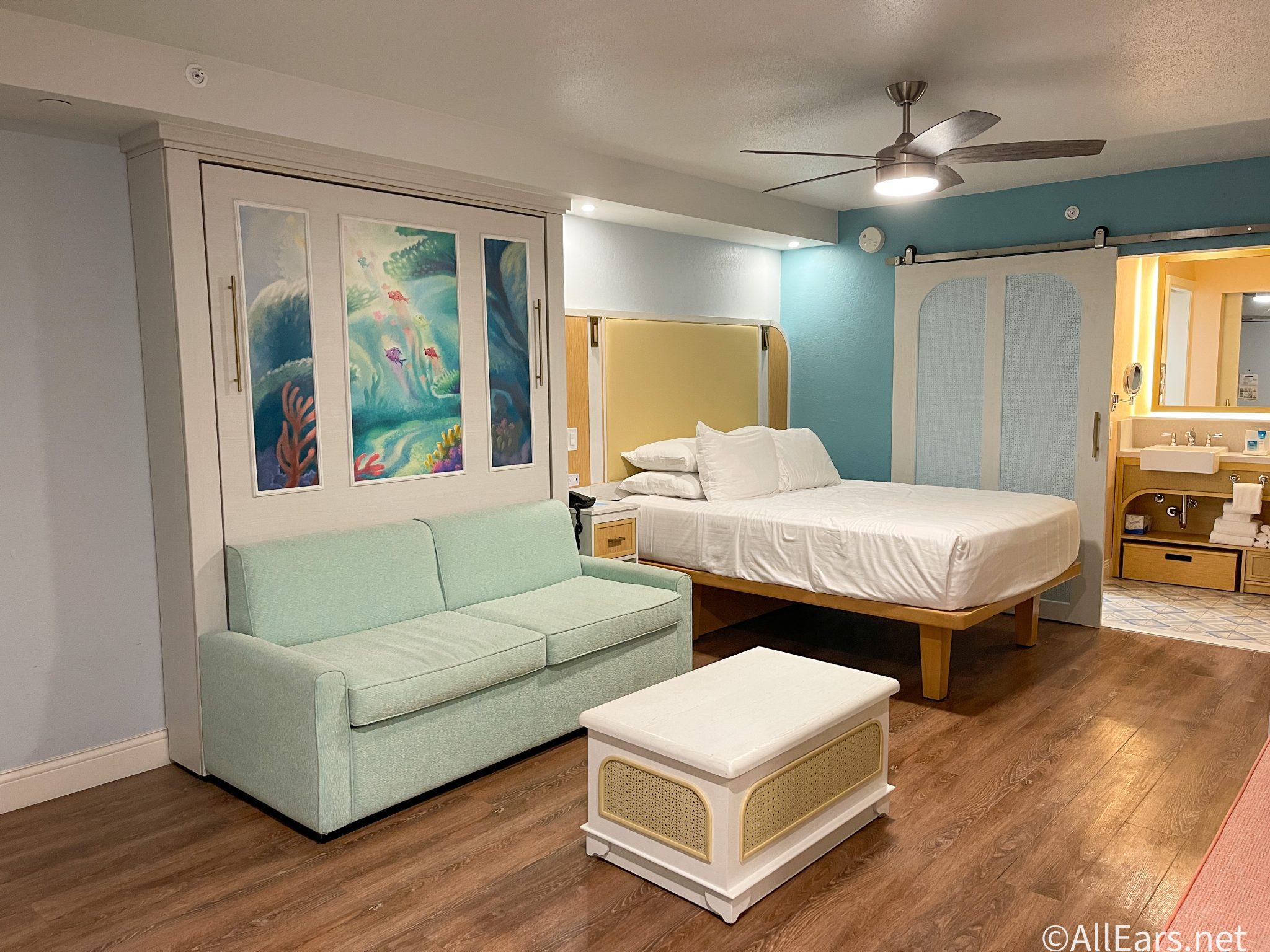 FULL Tour of the NEW Little Mermaid Hotel Rooms in Disney World ...
