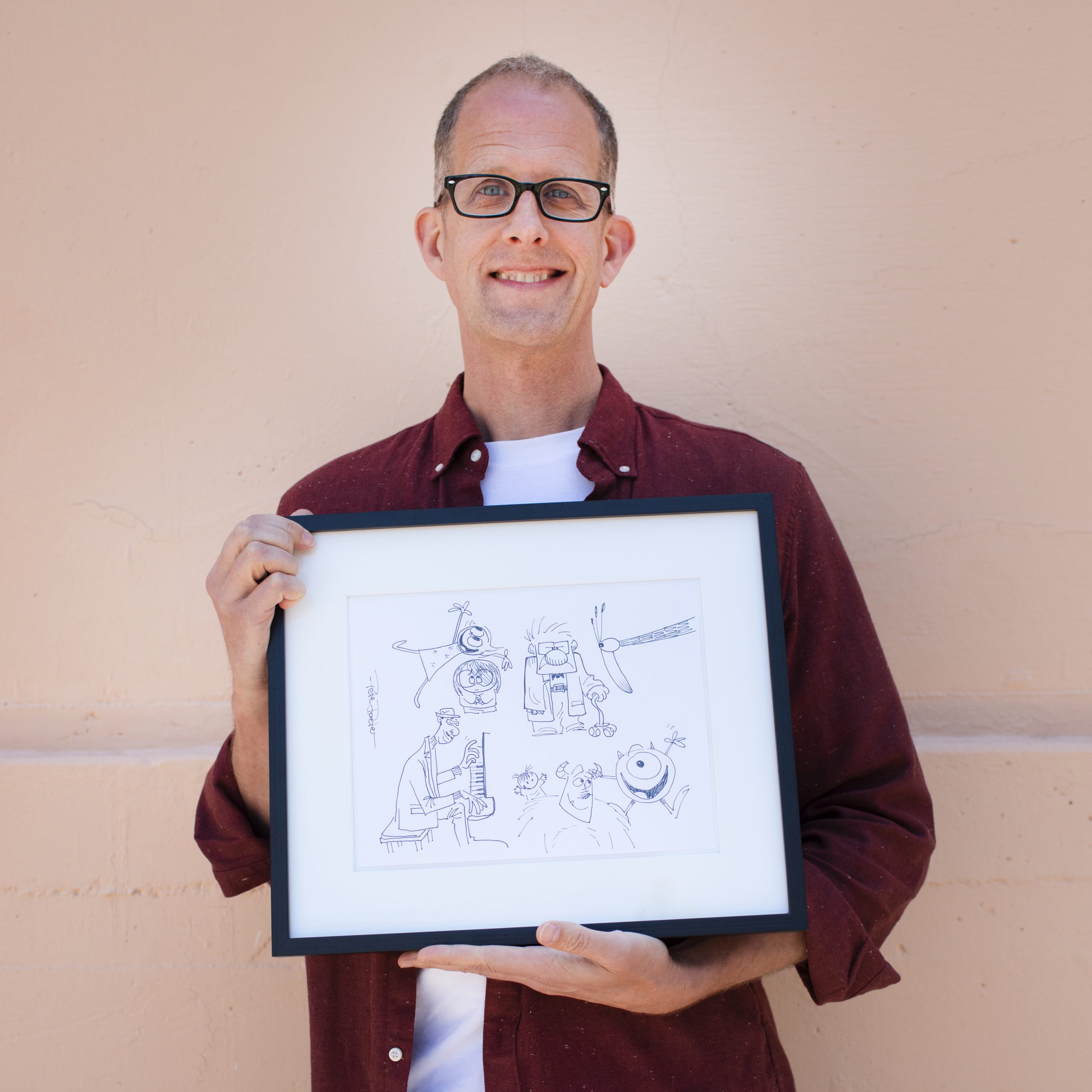Pete Docter and Sketch - AllEars.Net