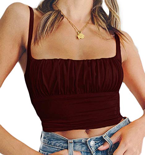 Bejons Women Y2k Crop Top Allears Net