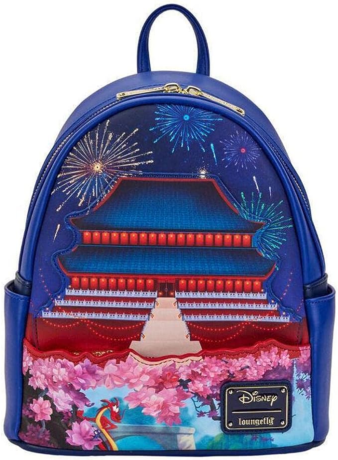 2023 Mulan Castle Light Up Mini Backpack Loungefly Amazon - AllEars.Net