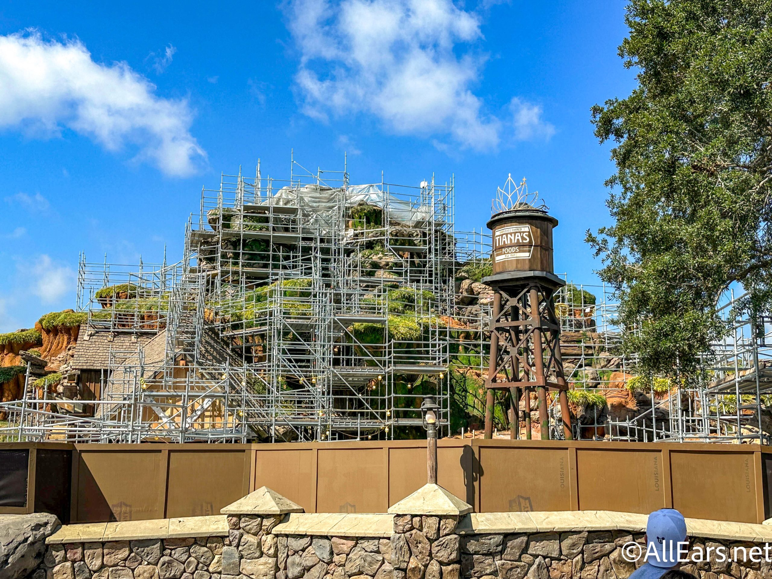 wdw 2023 mk tianas bayou adventure construction - AllEars.Net