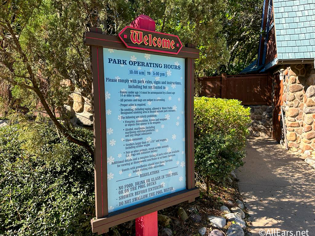 2023 wdw water park blizzard beach reopening entrance atmo park rules ...