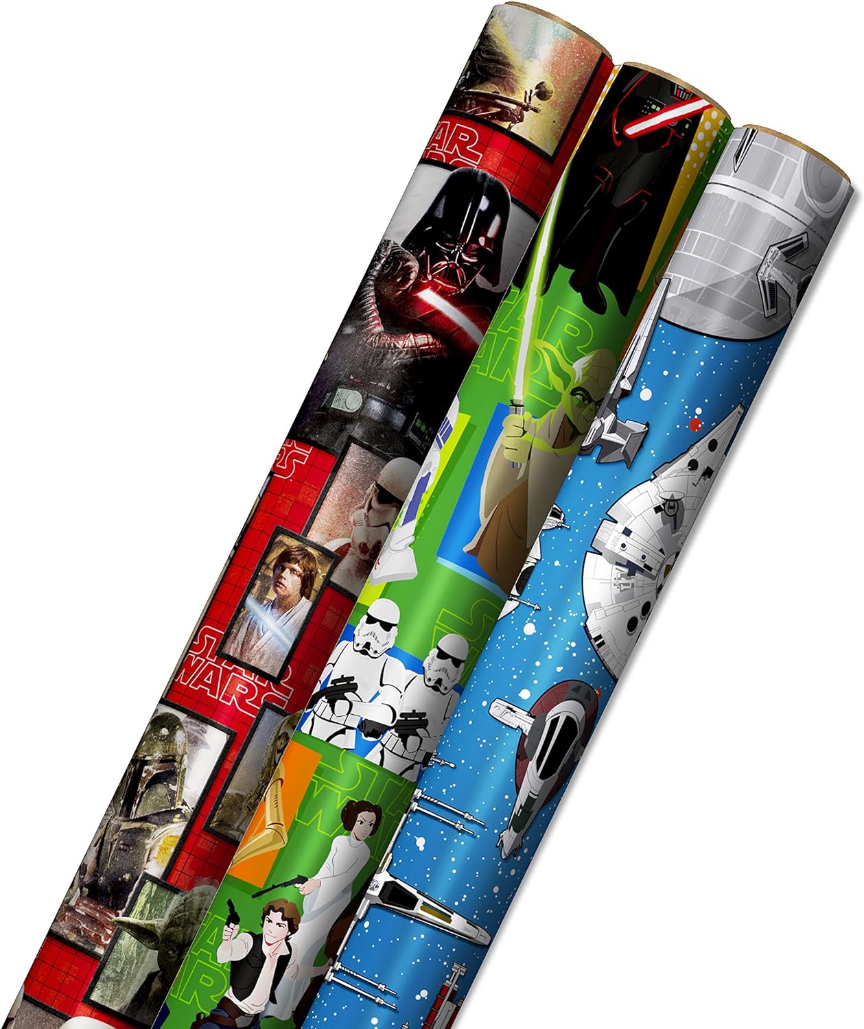 Hallmark Star Wars Wrapping Paper - AllEars.Net