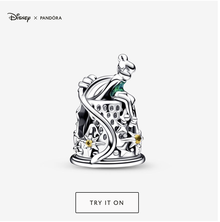 Pandora x Disney tinker bell charm - AllEars.Net