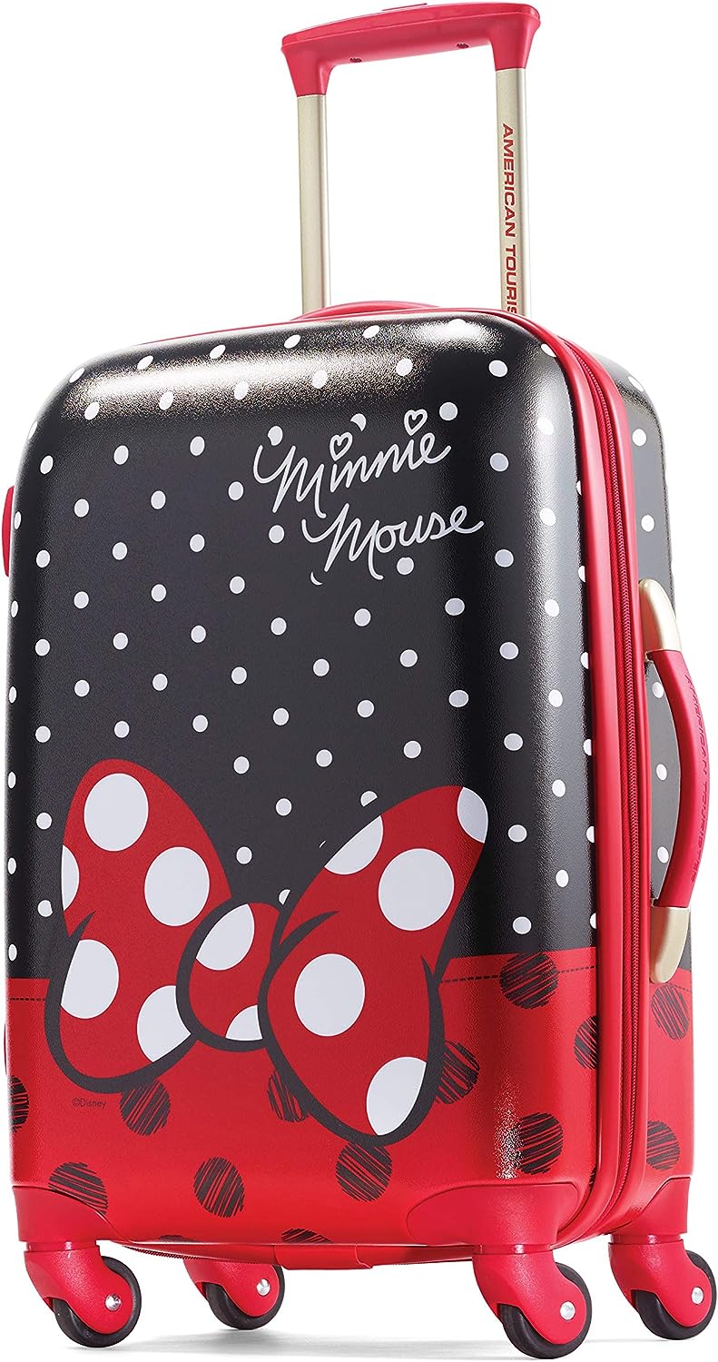 Minnie Mouse Red Bow Luggage American Tourister - AllEars.Net
