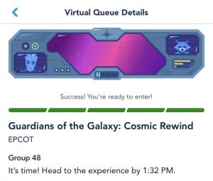 Disney CHANGED the Guardians of the Galaxy: Cosmic Rewind Virtual Queue ...